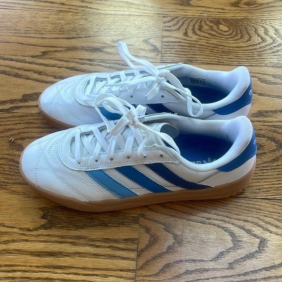 adidas | Shoes | Adidas Mens 65 Worn Once Classic Blue Stripe Adidas ...